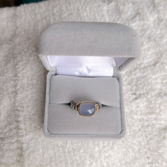 David Yurman | Jewelry | David Yurman Noblesse 4k Gold Sterling Blue ...
